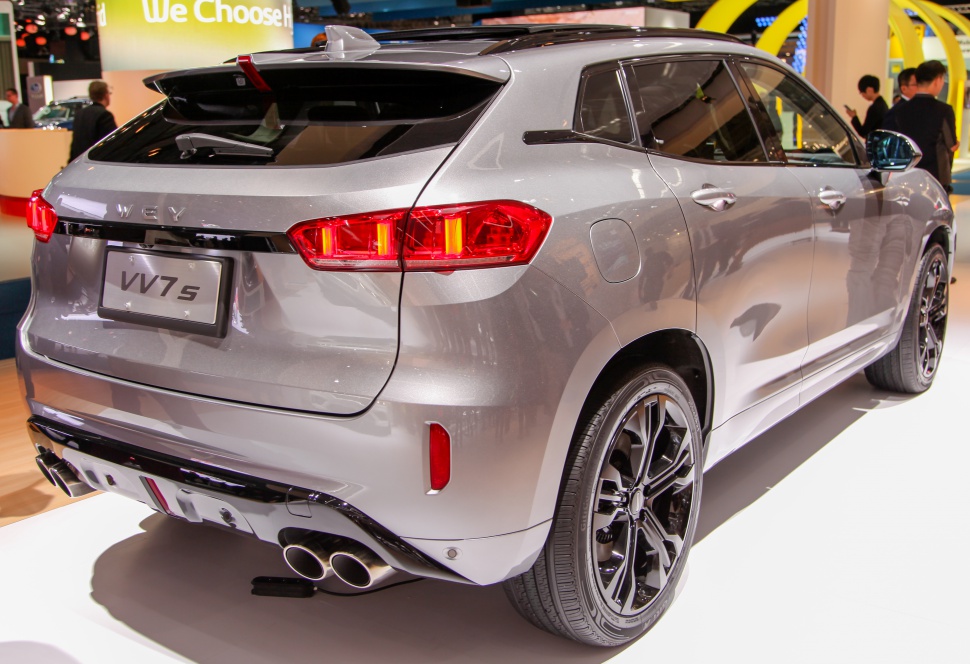 WEY VV7 technical specifications and fuel economy